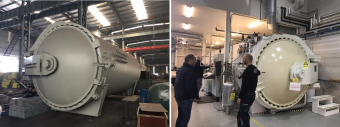 0.6x0.8M Pemanas Listrik Serat Karbon Autoclave Autoclave Komposit ...